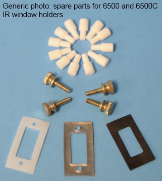 Spacers for 6500C demountable IR cell holder. PTFE, 0.050mm, pack of 12 ...